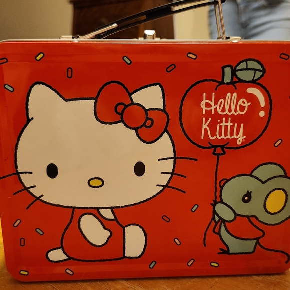 Hello Kitty | Accessories | Hello Kitty Tin Caseluchbox Red | Poshmark